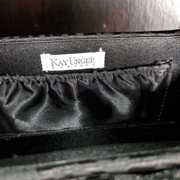 Kay Unger | Bags | Mini Clutch Bag Black Leopard Print | Poshmark